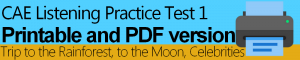 CAE Listening Practice Tests (print-friendly) - EngExam.info