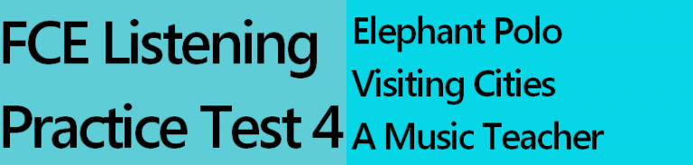 FCE Listening Practice Tests - EngExam.info