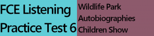 FCE Listening Practice Test 6 - EngExam.info