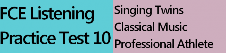FCE Listening Practice Tests - EngExam.info