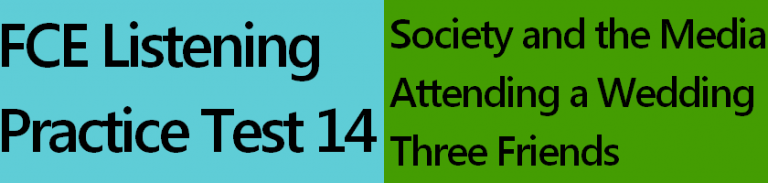 FCE Listening Practice Tests - EngExam.info