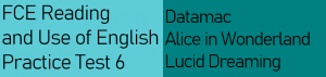FCE Reading and Use of English Practice Test 6 - EngExam.info