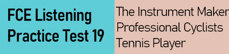 FCE Listening Practice Tests - EngExam.info