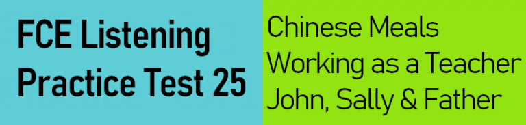 FCE Listening Practice Tests - EngExam.info