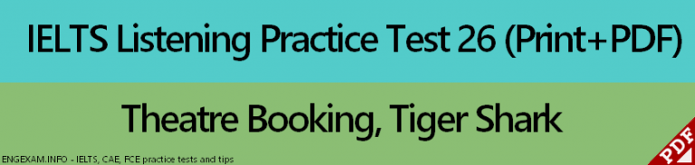 IELTS Listening Practice Tests PDF - EngExam.info