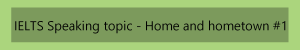 IELTS Speaking questions for Part 2 and 3 - EngExam.info