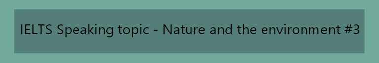 IELTS Speaking questions for Part 2 and 3 - EngExam.info