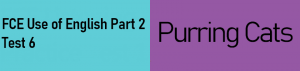 FCE Use of English Part 2 - EngExam.info