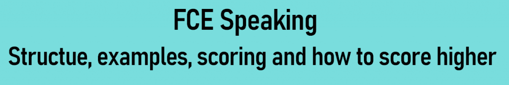 FCE Speaking - EngExam.info